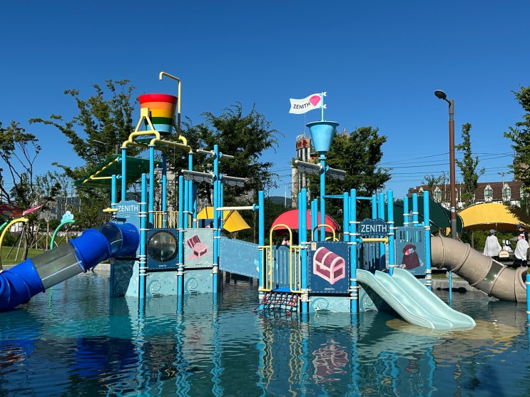 [부산 강서구] 무료 물놀이 / 명지 국제 신도시 울림공원 물놀이터 : 네이버 블로그