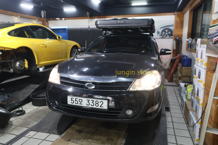 삼성 SM5 임프레션(3382)-엔진오일 교환외(정인자동차) : 네이버 블로그