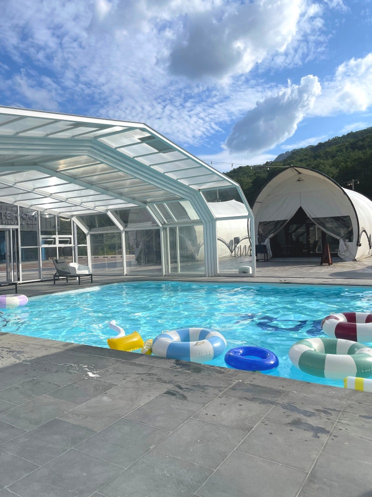 서울근교글램핑 야외수영장 실내수영장 모두 갖춘 아이들의 천국 인더풀글램핑 : 네이버 블로그