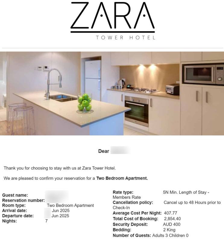 [25 시드니 모녀여행] 시드니 일주일 숙소 예약하기! 자라 타워 호텔(Zara Tower Hotel)을 선택한 이유는 ...