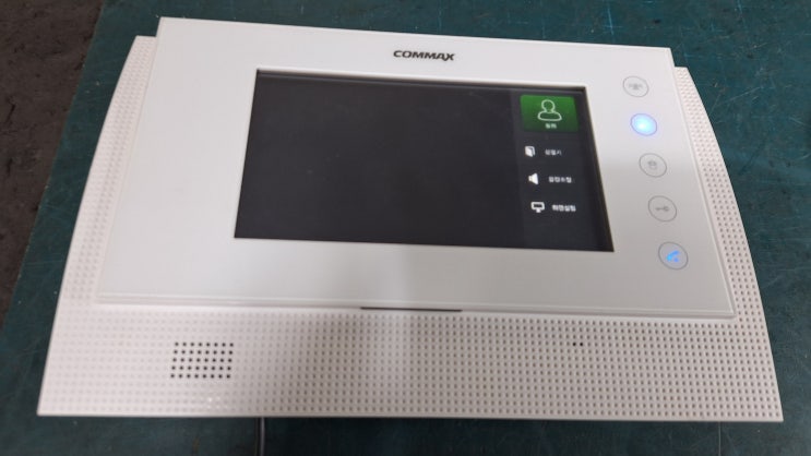 서울시 상암동 코맥스 비디오폰 CAV-705UW 전원 고장 수리. : 네이버 블로그