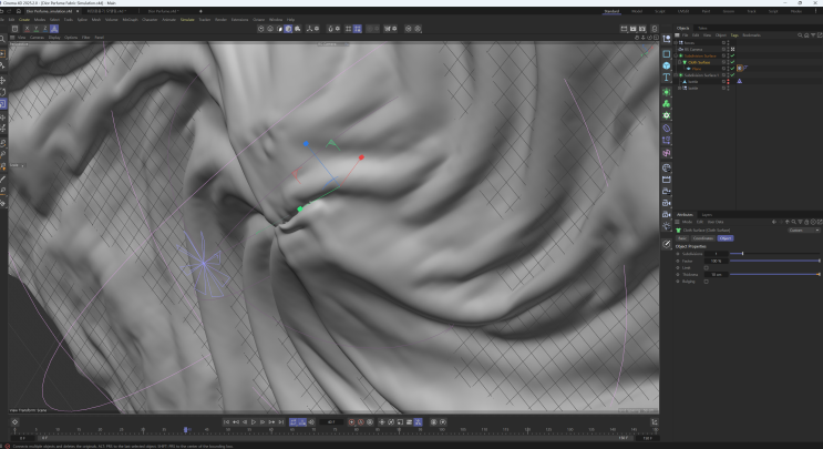 [C4D Tutorial] Fabric Simulation을 활용하기 : 네이버 블로그