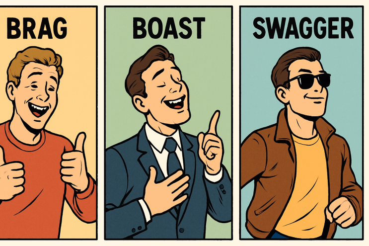 brag about 뜻 / braggart, braggadocio 의미 : 네이버 블로그