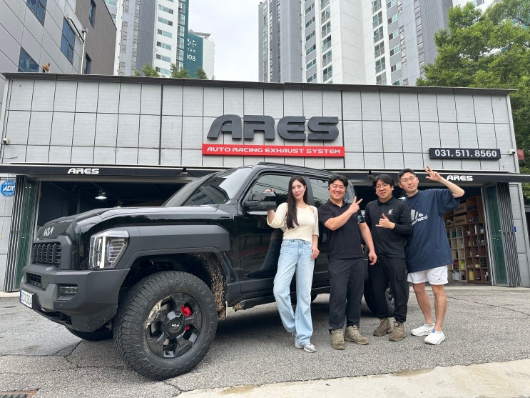 자동차 유튜버 Bpd + 솔님, 기아 타스만 차량 배기 튜닝 촬영 : 네이버 블로그