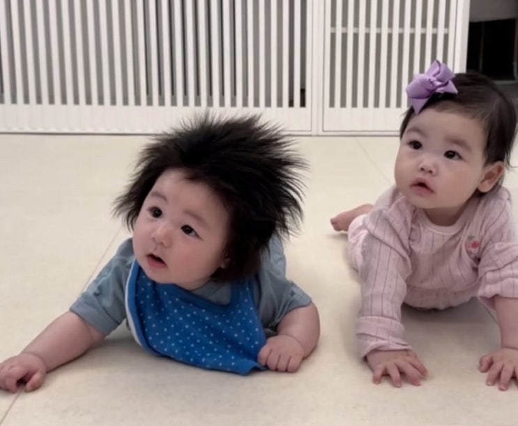 (역대급 머리숱 부자..) 심형탁 사야 아기 실존 : 네이버 블로그