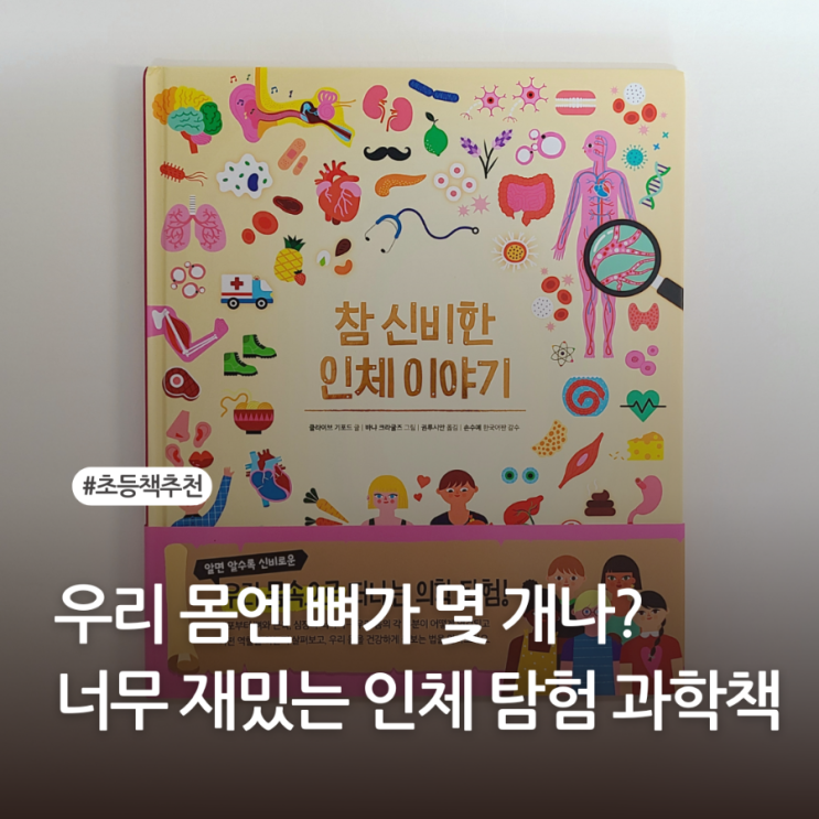 초등 과학 추천도서 필독서 참 신비한 인체 이야기 리뷰 : 네이버 블로그