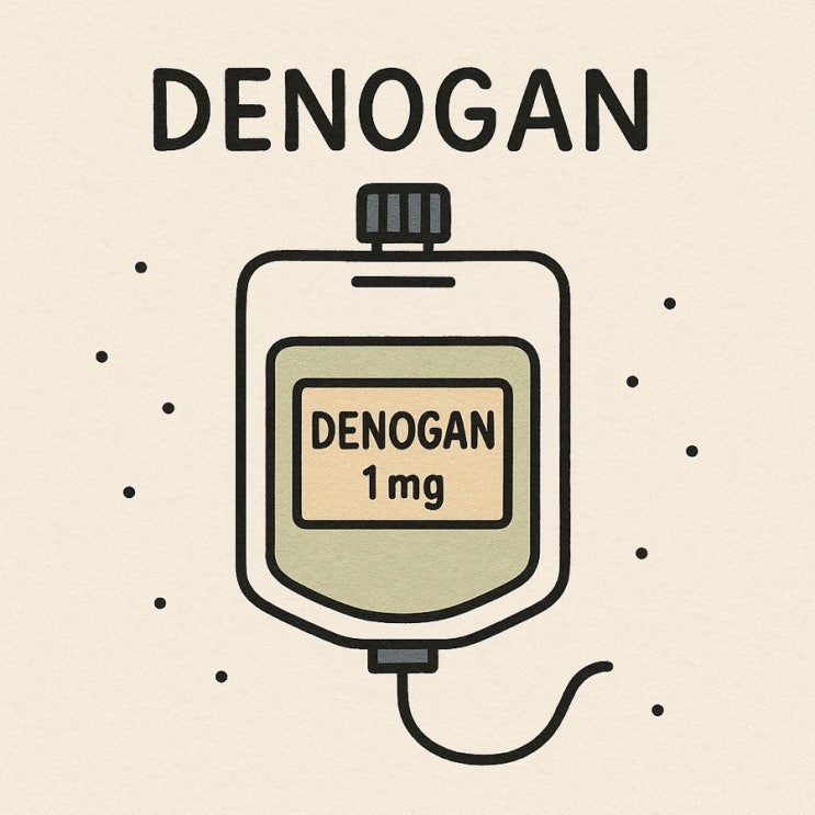 💉 정맥주사로 빠르게! 데노간주(Denogan Inj.) 완벽 정리 : 네이버 블로그