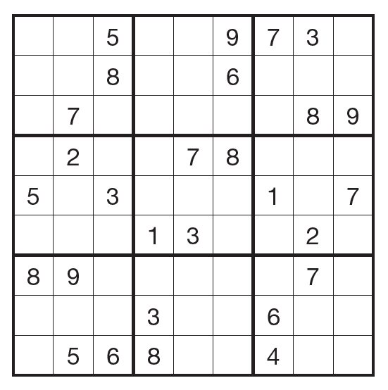 숫자퍼즐 (418) 9X9 스도쿠 : 네이버 블로그