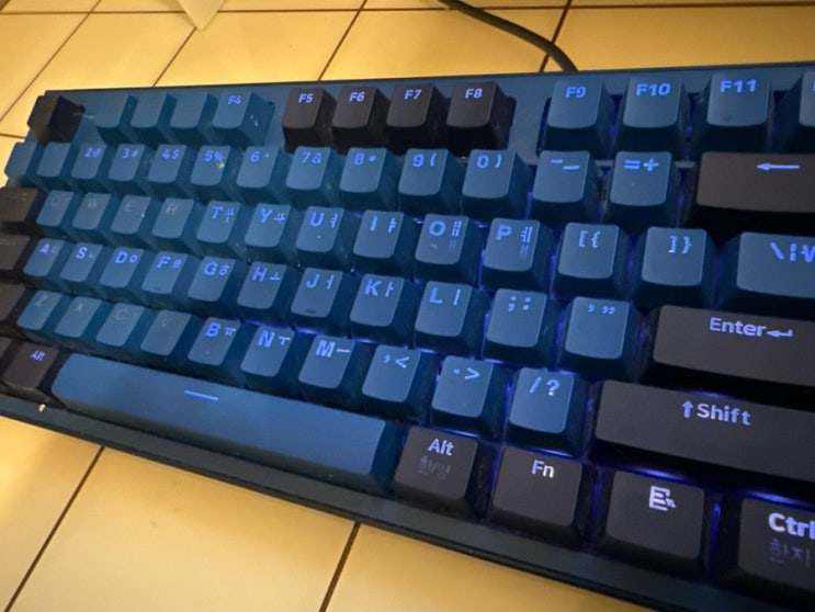 COX CK01 TKL (텐키리스) 기계식 키보드 사용법 : 네이버 블로그