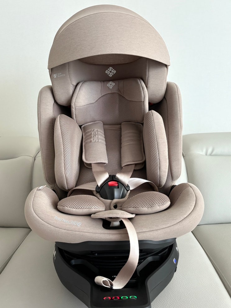 시크(SEEC) NEW 제로맥스360E 신생아 전연령카시트 회전형카시트 개봉 및 설치방법 : 네이버 블로그