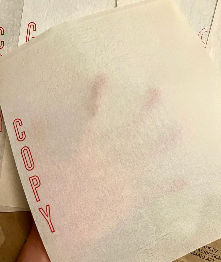 Red COPY Cockle Sub. 9 Onion Skin Paper - Letter Size (8.5" x 11 ...