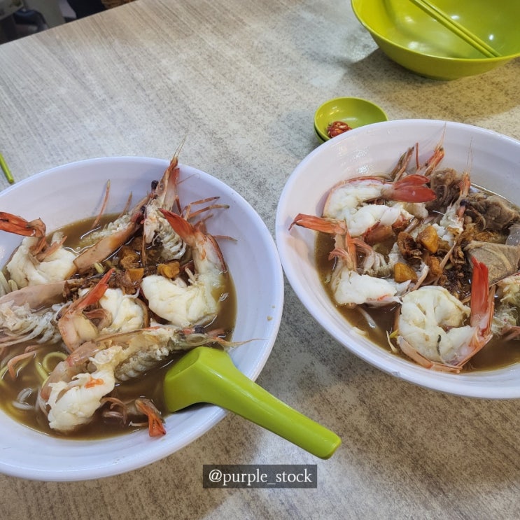 싱가포르 술탄모스크, 하지레인, 블랑코 코트 프라운미 2번 5번 메뉴 새우탕면 솔직후기, 부기스스트리트, 오차드로드 : 네이버 블로그