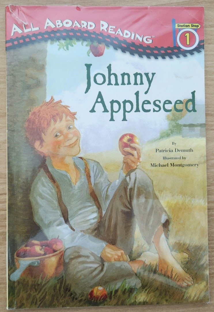 올어보드리딩(ALL ABOARD READING) Johnny Appleseed 초등영어 동화책 : 네이버 블로그