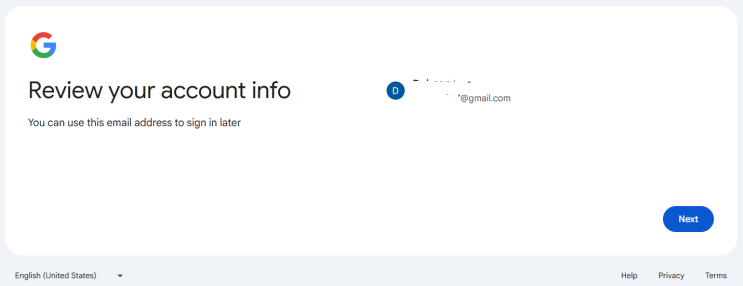 Review your account info : 네이버 블로그
