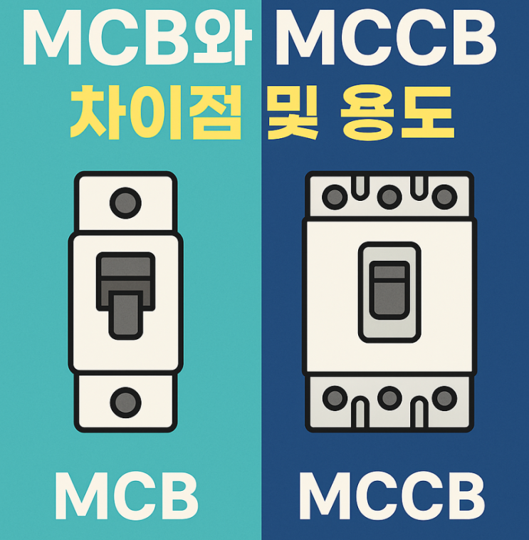 MCB와 MCCB 차이점과 용도 총정리 – 전기안전의 핵심을 알자! : 네이버 블로그