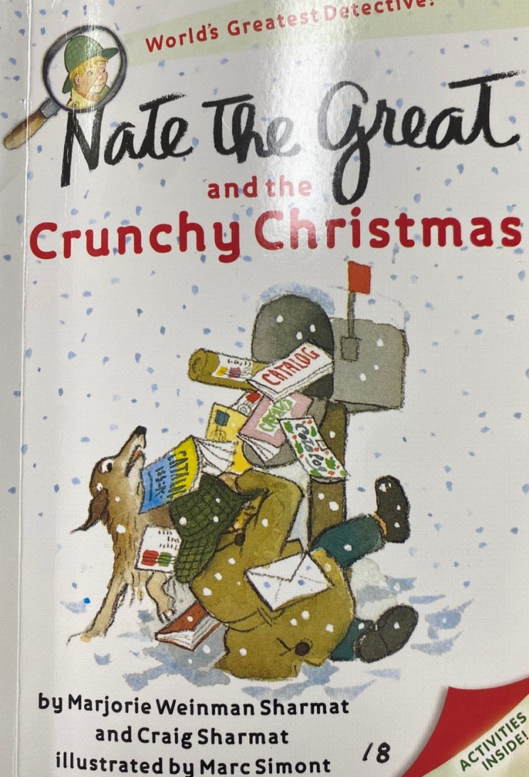 [AR 2~3점대 영어 원서]Nate the Great great and the Crunchy Christmas 18권 사건 ...