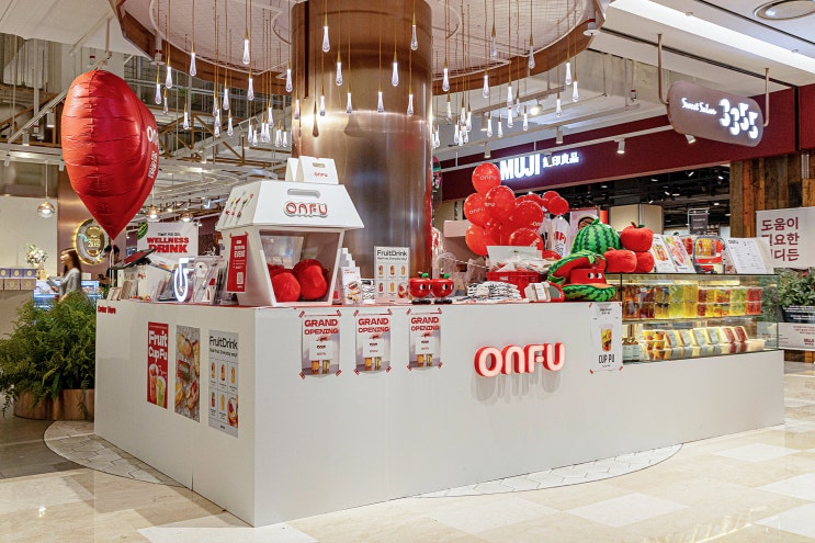 온푸 팝업 스토어 오픈 in 잠실 롯데월드몰 : 네이버 블로그