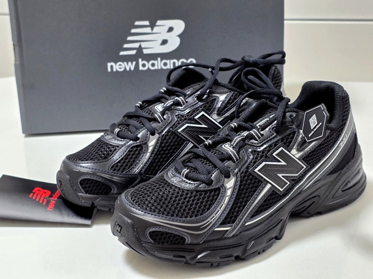 [뉴발란스 740 블랙 실버 U740BM2] 스니커즈 추천 내돈내산 착샷 후기 : 네이버 블로그
