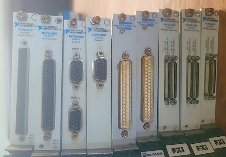 NI PXI-8360, PXI-257, PXI-8464, PXI-2564, PXI-6224, PXI-6225, PXI-6229 ...