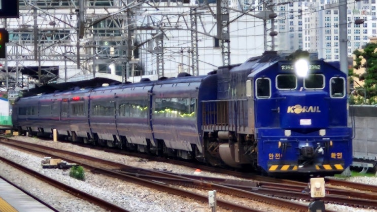 한국철도공사 코레일 7300호대 디젤기관차 견인 레일크루즈 해랑열차 동해발 서울행 #4316열차 : 네이버 블로그