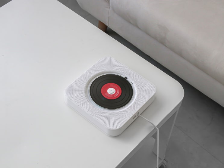 집에서도 여행지에서도! 가성비 최고 CD플레이어, 에듀플레이어 THE 2025 NEW EA10 감성 블루투스 인아웃 FM라디오 ...