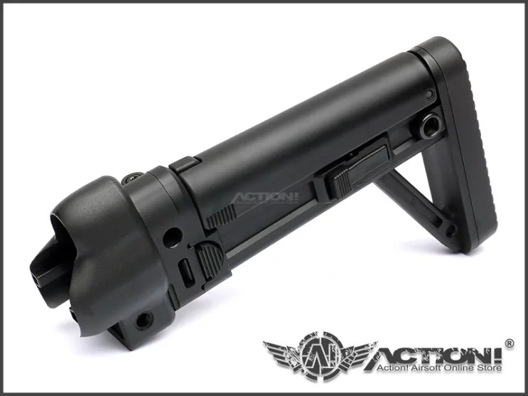 TASK FORCE - MBT Style Folding Stock For VFC/Umarex MP5 V2 AIRSOFT GBB ...