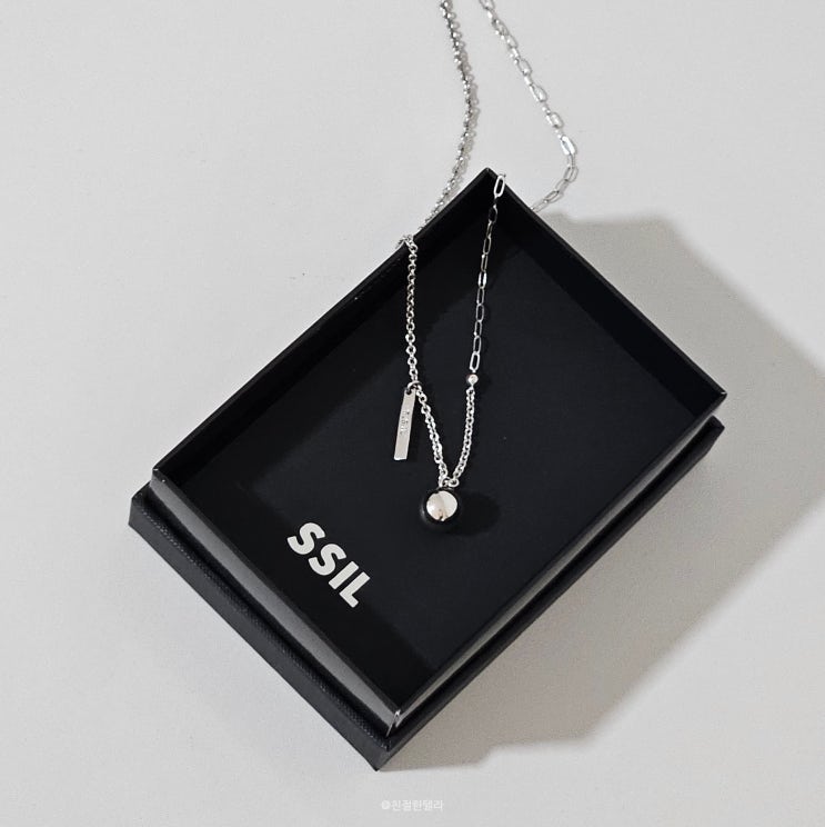 여자 실버목걸이 추천! SSIL 에스실 볼펜던트목걸이 10만원대미만 : 네이버 블로그