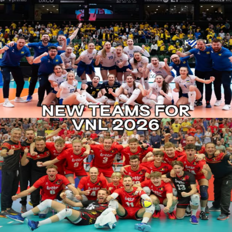 여자배구 대한민국이 강등된 VNL, 2026 대회에는 우크라이나가 대신한다!! IBK 빅토리아를 만날지도..(VNL 한국 최하위 강등, 세계랭킹, 남자부 벨기에) : 네이버 블로그