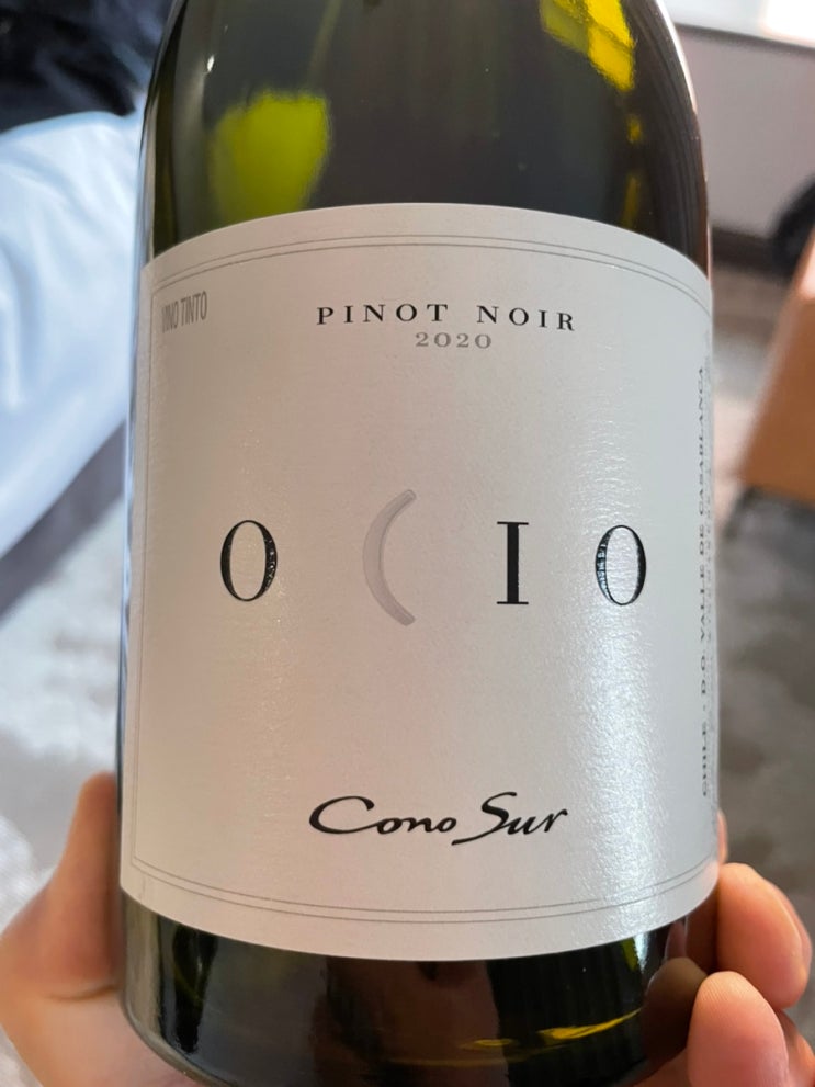🇨🇱 코노수르 오씨오(Cono Sur OCIO) 2020 피노누아 테이스팅 : 네이버 블로그