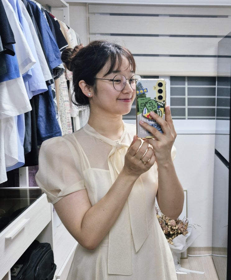 dress / '브라이드앤유' 릴리원피스 후기 | 옛날옛적 의류모델 Size:169cm, 65kg : 네이버 블로그