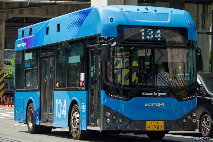 [부산/창성여객] 134번 KGM C090 EV 25" 1947호 : 네이버 블로그