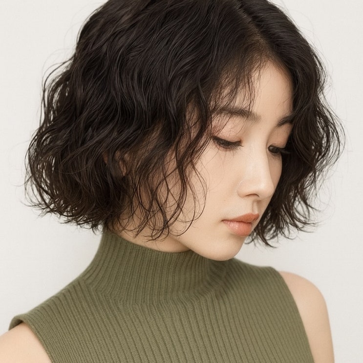 “단발펌 실패=인생 망함 ” 단발 빈티지펌, 클래식한 아름다움을 담은 나만의 스타일 추천!! : 네이버 블로그