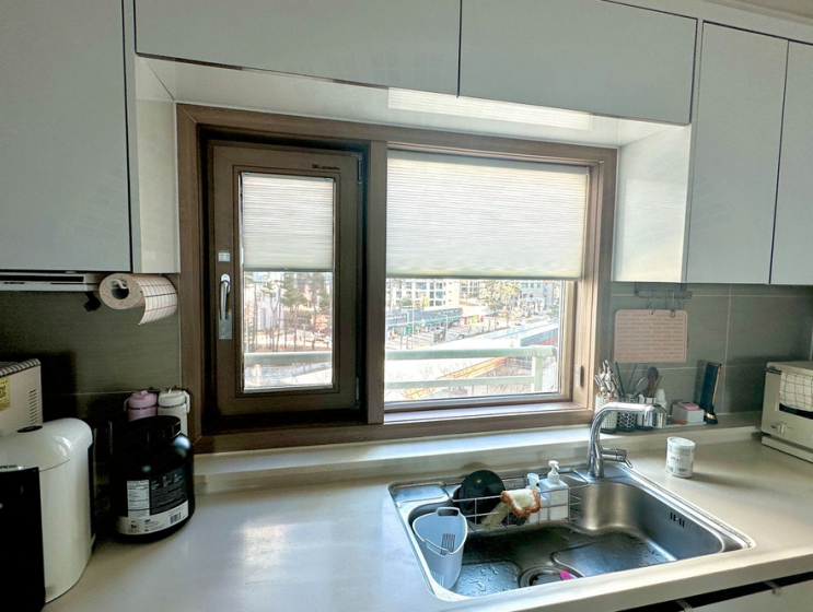 이문동 래미안라그란데에 커튼과 블라인드 설치 후기 : 네이버 블로그