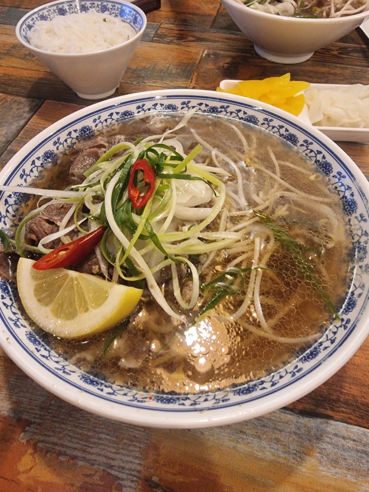 신중동역쌀국수맛집 반토랑 방문 후기 : 네이버 블로그