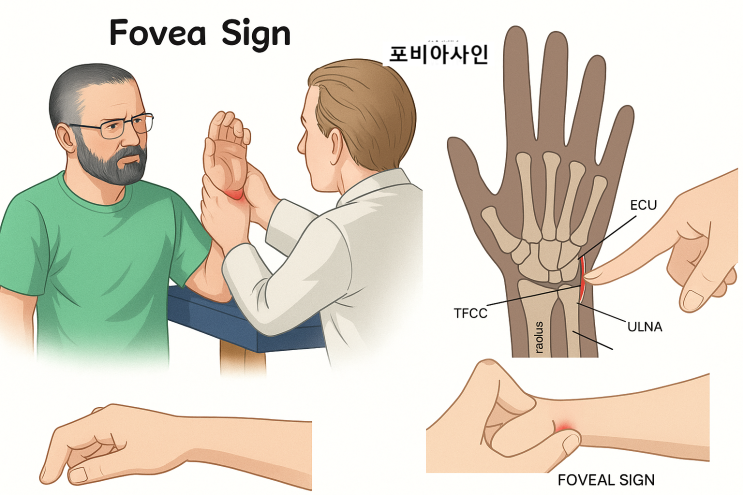 Fovea Sign 손목 TFCC 손상을 확인하는 중요한 검사 : 네이버 블로그