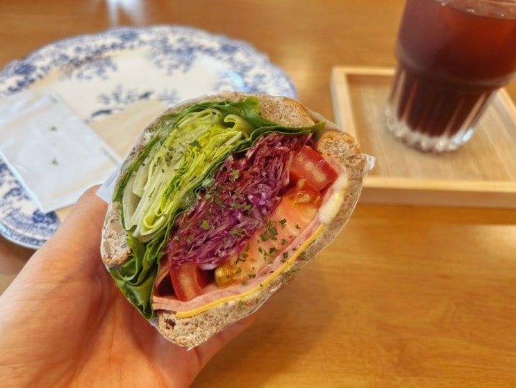 신촌 서강대 카페 샌드위치 맛집 내안에카페인(in) : 네이버 블로그