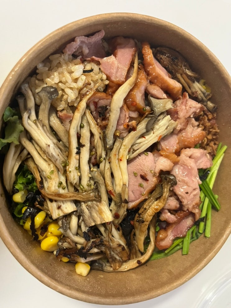 포케 배달 맛집 그리너샐러드 해운대 장산점 : 네이버 블로그