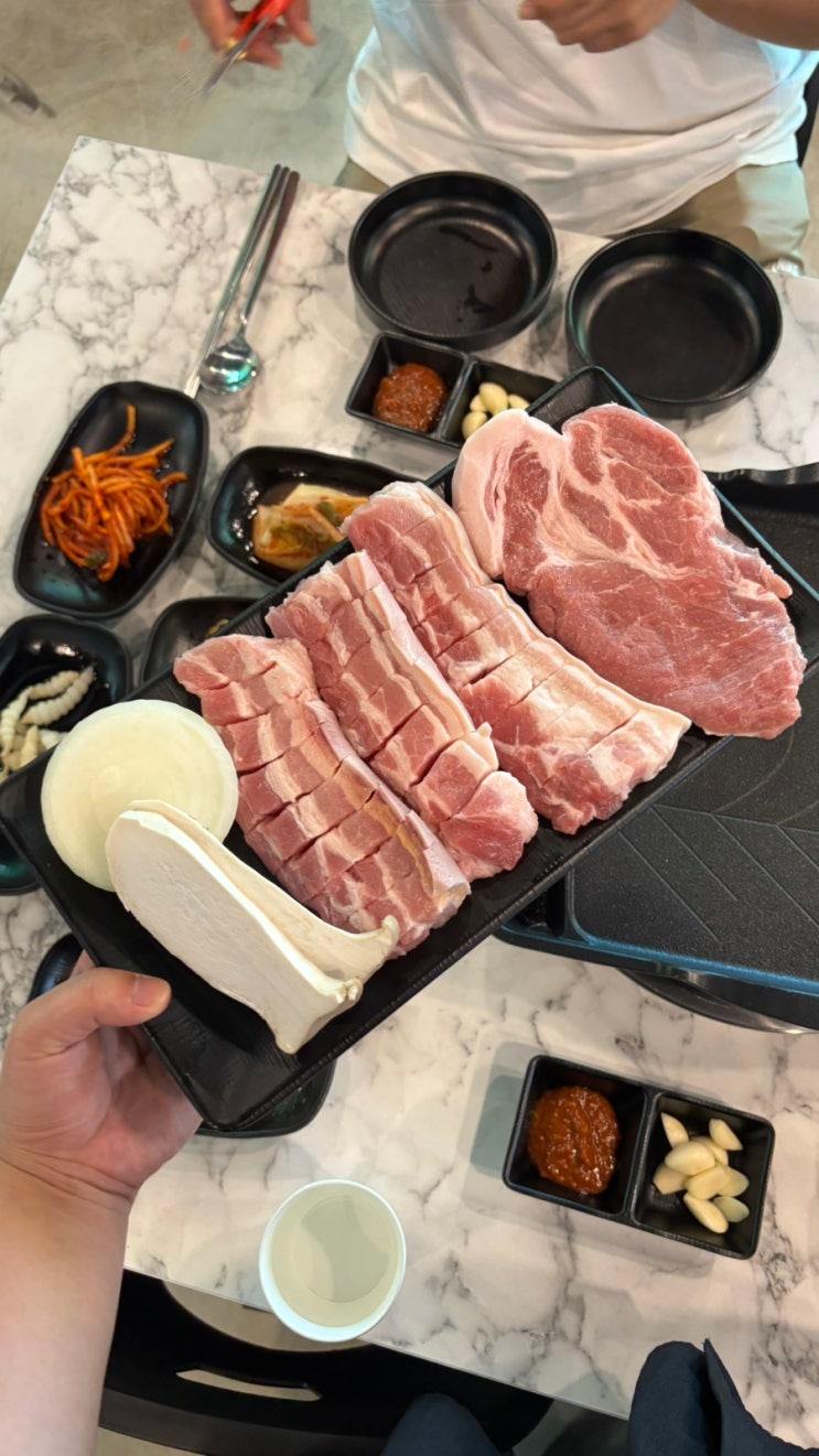 충남 당진 석문면 육즙 가득 삼겹살 맛집 : 네이버 블로그