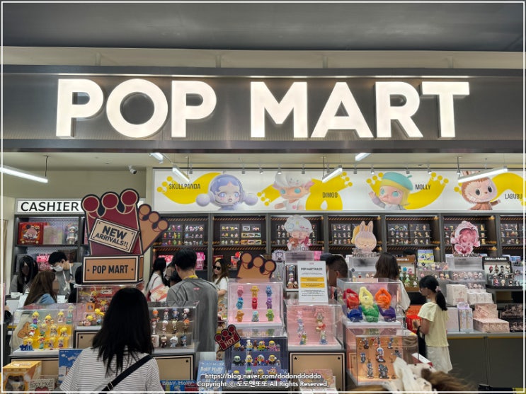 일본 오사카 여행 팝마트 라부부 크라이베이비 POP MART 방문 후기 : 네이버 블로그