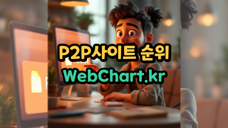 2025년 P2P 사이트 순위 TOP10 (WebChart 최신 기준) : 네이버 블로그