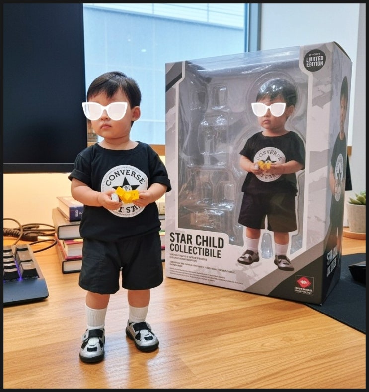 나노바나나 피규어 프롬프트로 ai 아기 피규어 feat. lmarena : 네이버 블로그