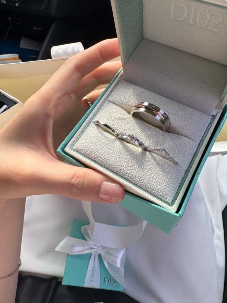 W.4 D102 창원점 웨딩링 피앙세 계약, 수령 후기🤍W웨딩 박람회 계약후기 : 네이버 블로그