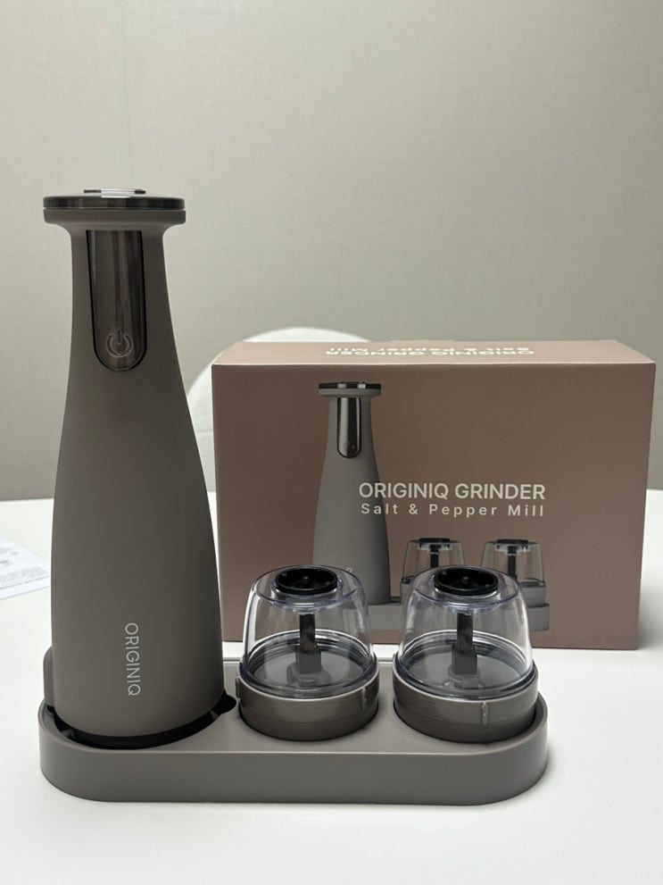 [ORIGINIQ GRINDER] 오리지니크 전동 그라인더 내돈내산 후기 : 네이버 블로그