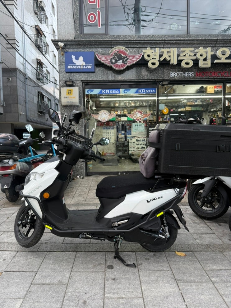 🚨 DNA 모터스 VX125 신차 출고 | 100cc에서 125cc로 업그레이드! : 네이버 블로그