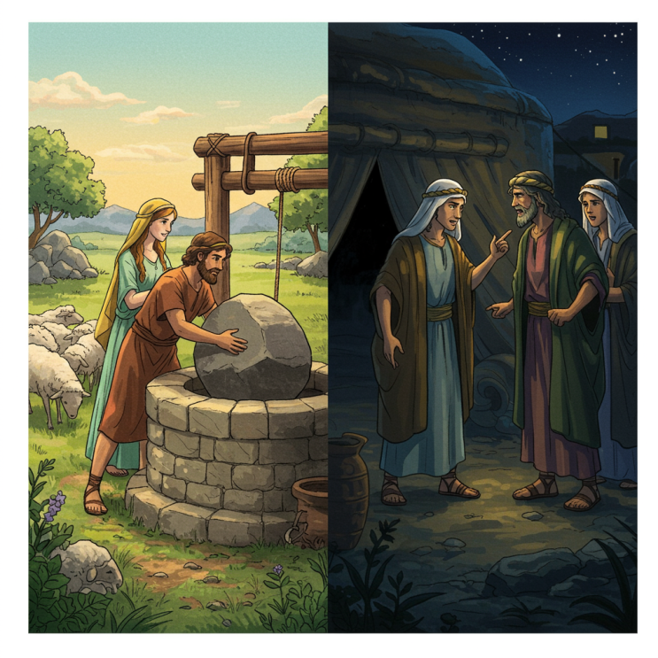 창세기 29장: 야곱의 결혼과 라반의 속임수 (Jacob's Marriage and Laban's Deception) : 네이버 블로그