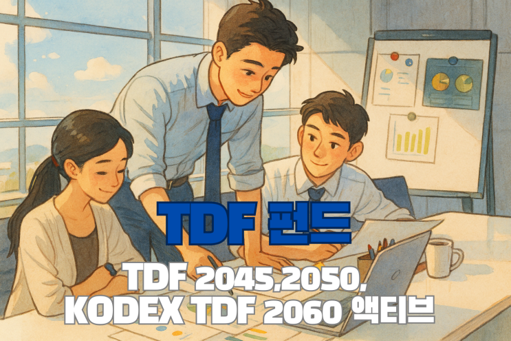 TDF 펀드 은퇴 준비 가이드 | TDF 추천, TDF2045·2050·KODEX TDF 2060 액티브 한눈에 : 네이버 블로그