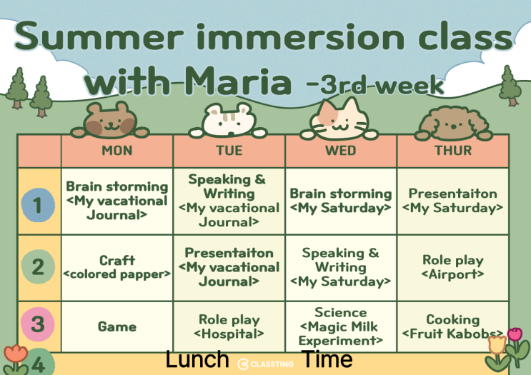 🌞 Summer Immersion Class – Week 3 Report 🌞여름 특강 3주차 하이라이트 : 네이버 블로그