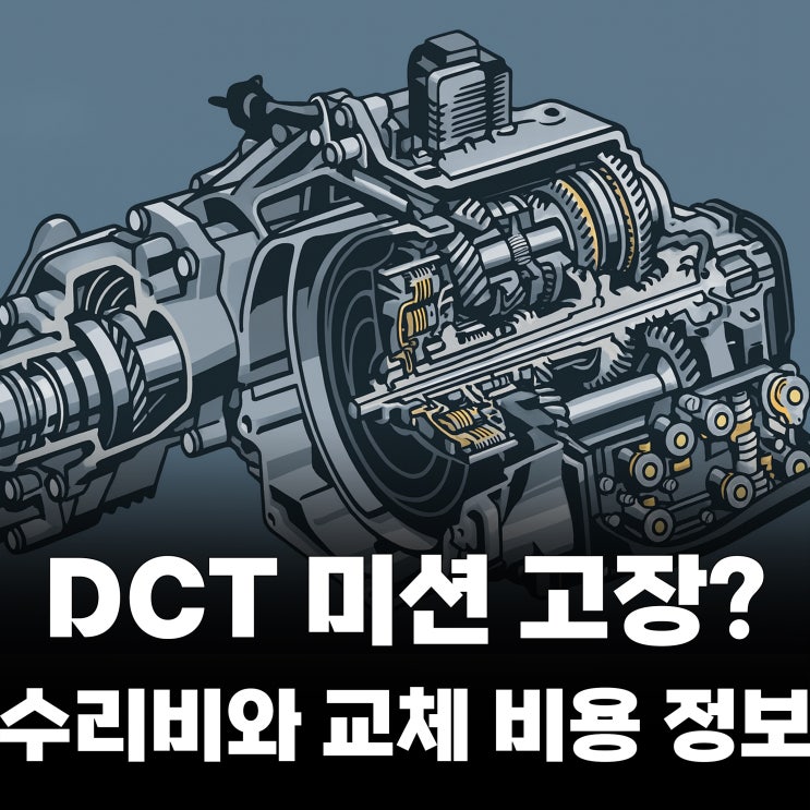 DCT 미션 고장? 수리비와 교체 비용 (ft. 차량 증상에 대해) : 네이버 블로그
