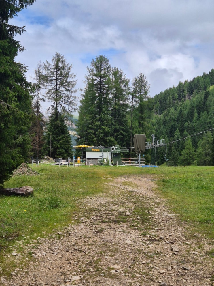 돌로미티 신혼여행 돌로미티 트레킹 코스 싸소룽고, 트라만 Traman, ciampinoi (돌로미티 싸소룽고 주차장,돌로미티 ...