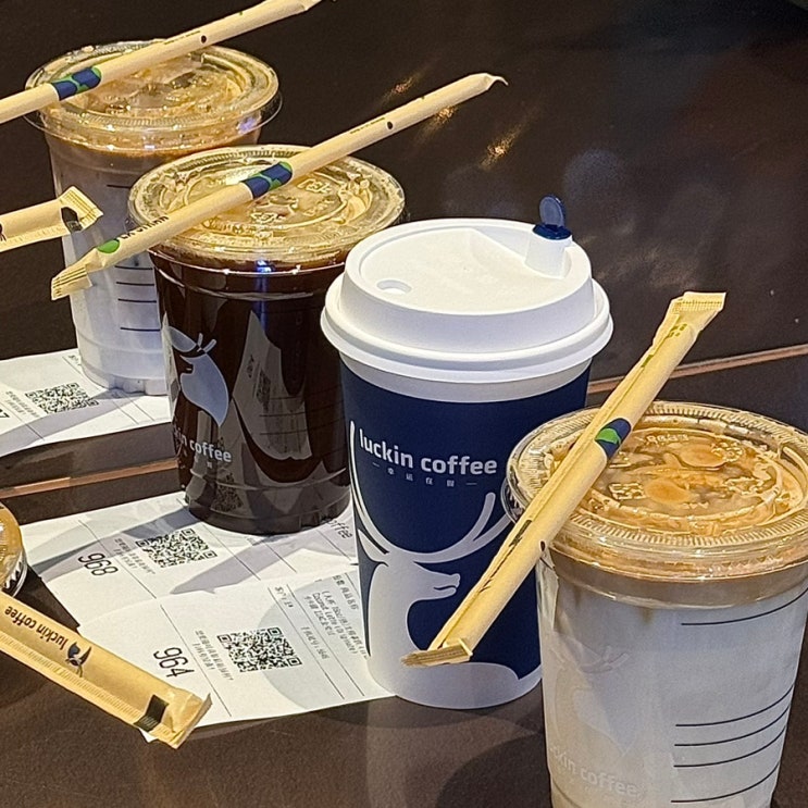 중국 대련 여행 루이싱커피 메뉴 추천 Lucken Coffee 3일 연속 방문 : 네이버 블로그